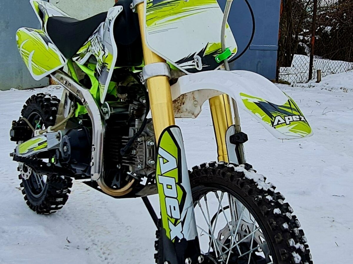Купить б/у Motoland APEX10 карбюратор АКПП в Мокшане: зелёный питбайк ...