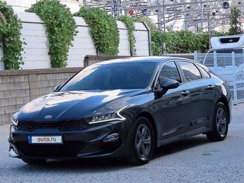 Купить б/у Kia K5 III LPi 2.0 AT (146 л.с.) газ автомат в Омске: чёрный Киа к5 III седан 2021 ...