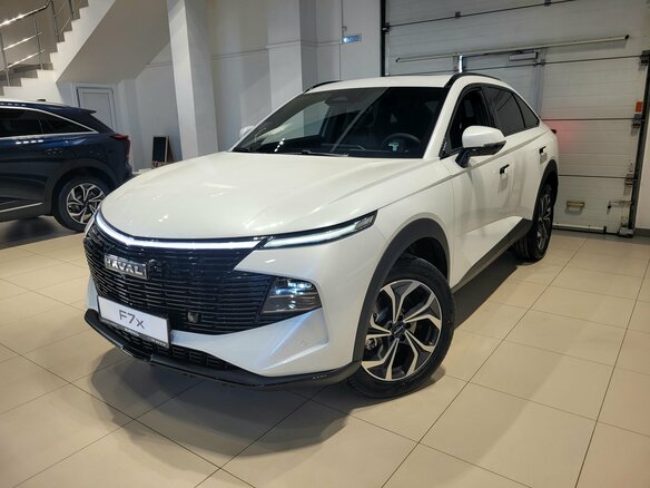 Купить новый Haval F7x II 2.0 AMT (192 л.с.) 4WD бензин робот в Краснодаре: белый Хавэйл Ф7х II ...
