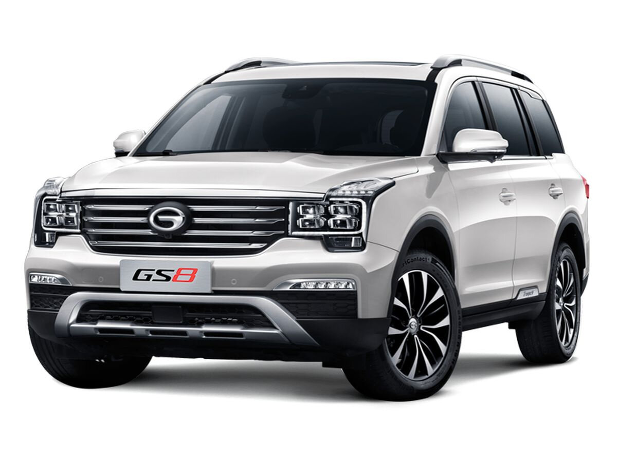 Купить новый GAC GS8 I 2.0 AT (190 л.с.) 4WD бензин автомат в Москве: белый ГАК ГС8 I ...
