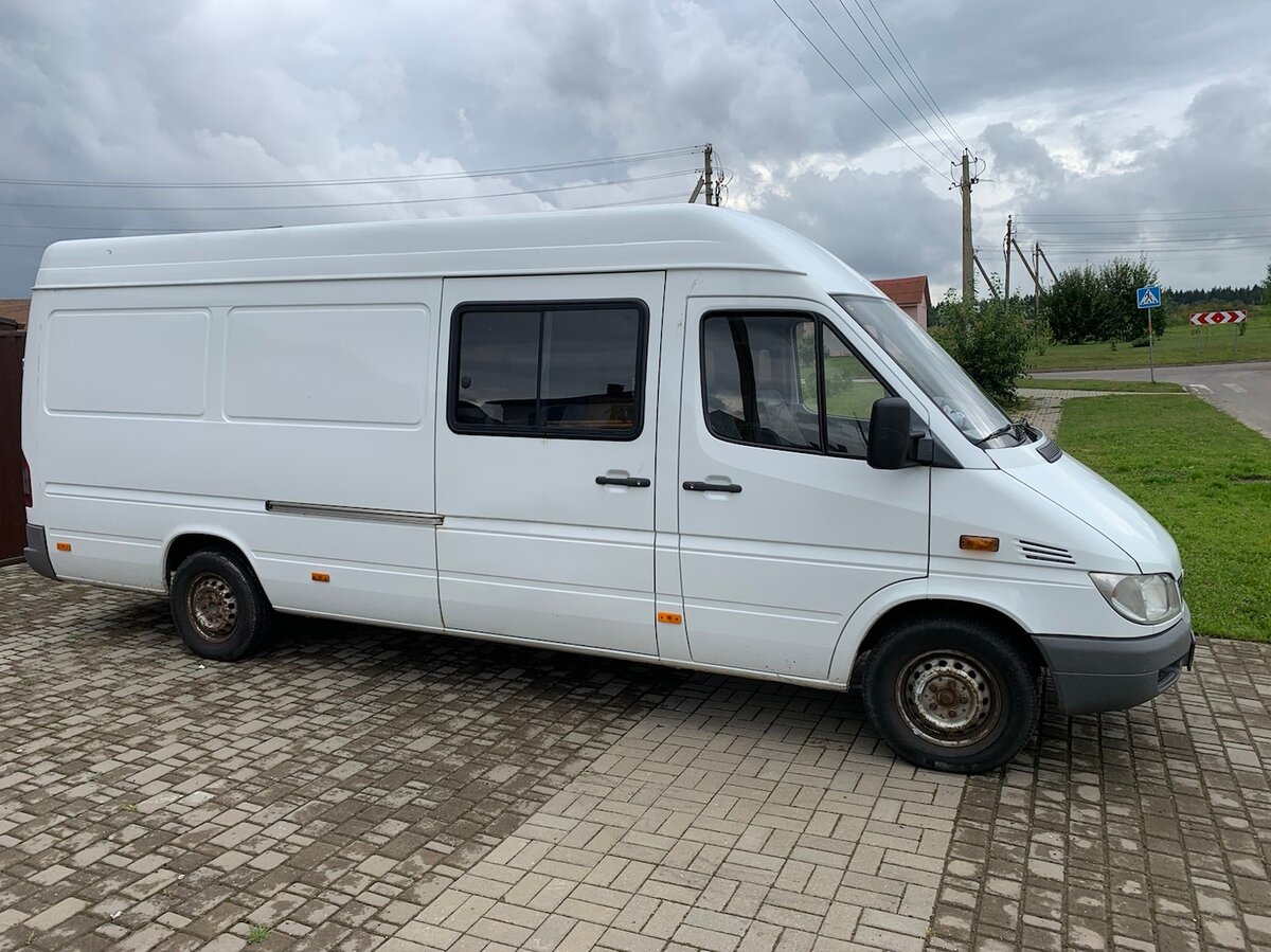 Купить б/у Mercedes-Benz Sprinter дизель механика в Колпино: белый ...