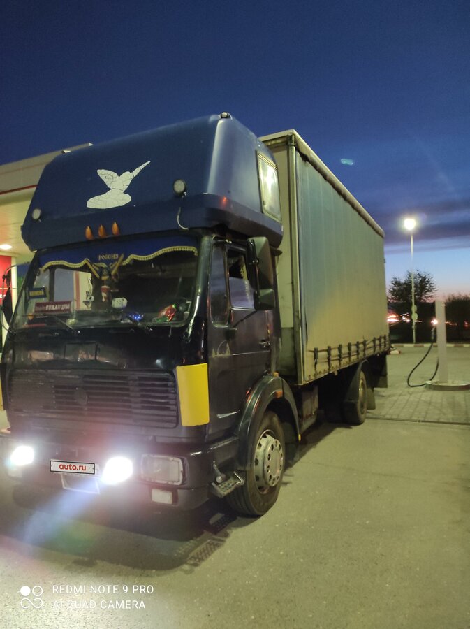 Купить б/у Mercedes-Benz 1117 дизель механика в Волжском: синий тент ...