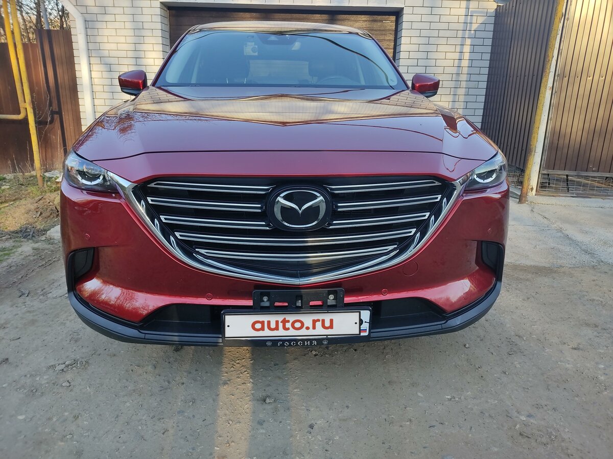 Купить б/у Mazda CX-9 II 2.5 AT (231 л.с.) 4WD бензин автомат в Ставрополе: пурпурный Мазда CX-9 ...