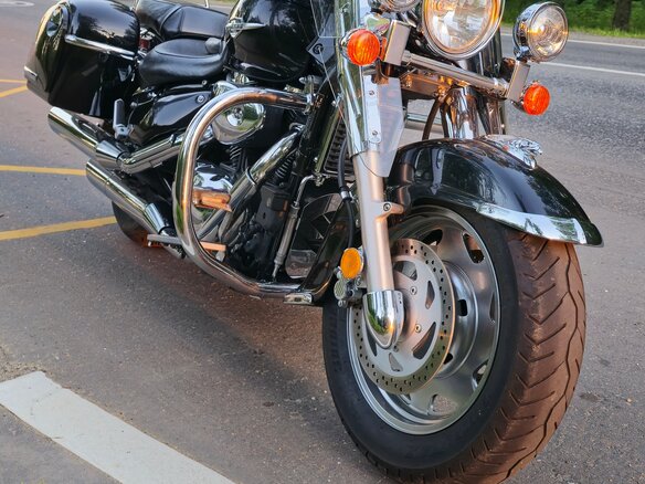 Купить б/у Suzuki Boulevard C90 5 передач в Москве: чёрный 2005 года по цене 630 000 рублей на ...