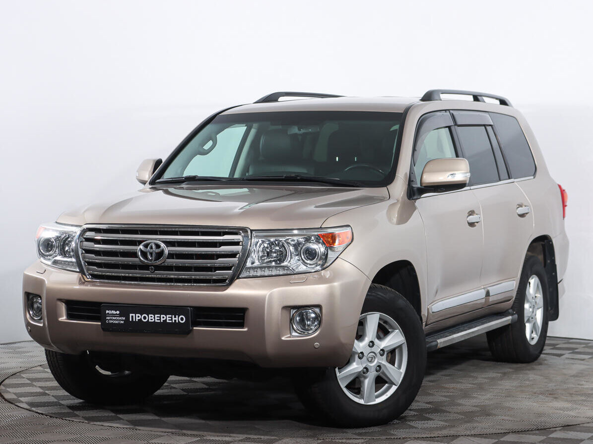 Купить б/у Toyota Land Cruiser 200 Series Рестайлинг 1 4.5d AT (235 л.с.) 4WD дизель автомат в ...