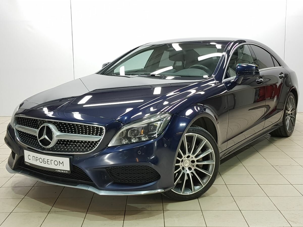 Купить б/у Mercedes-Benz CLS II (C218) Рестайлинг 400 3.0 AT (333 л.с.) 4WD бензин автомат в ...
