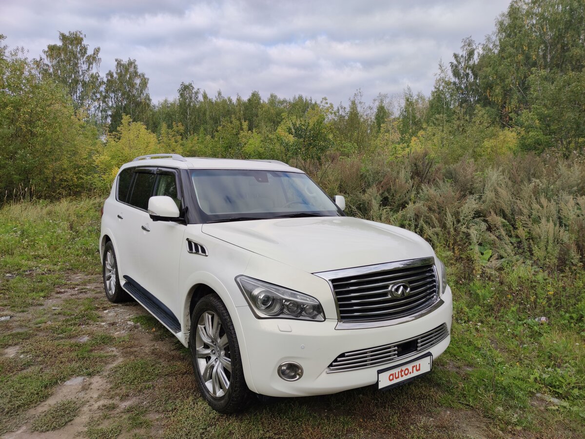 Купить б/у Infiniti QX56 II 5.6 AT (405 л.с.) 4WD бензин автомат в ...