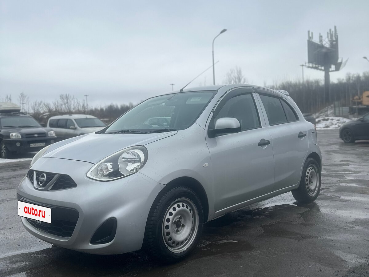 Купить б/у Nissan March IV (K13) Рестайлинг 1.2 CVT (79 л.с.) бензин ...