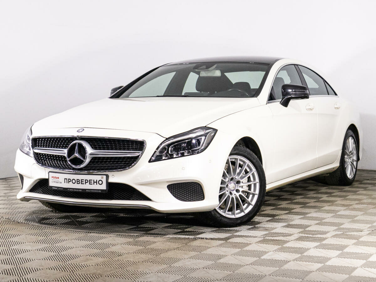 Купить б/у Mercedes-Benz CLS II (C218) Рестайлинг 400 3.0 AT (333 л.с.) 4WD бензин автомат в ...