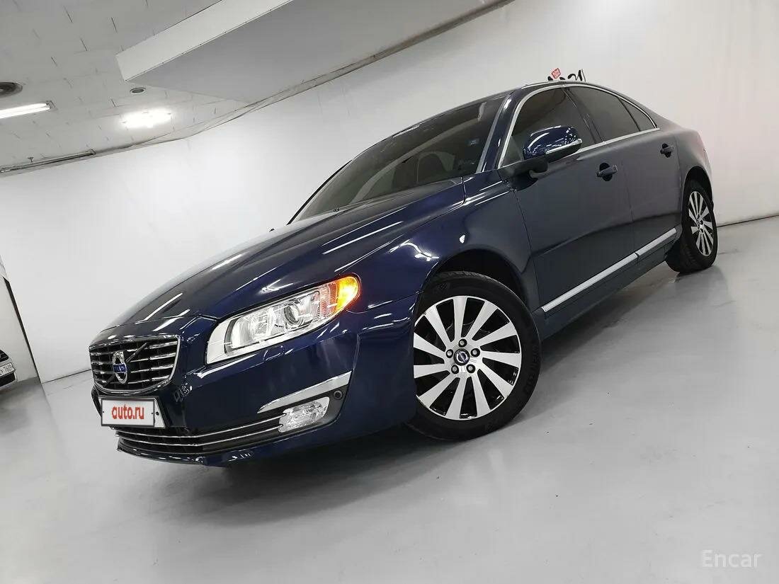 Купить б/у Volvo S80 II Рестайлинг 2 2.0d AT (181 л.с.) дизель автомат во Владивостоке: синий ...