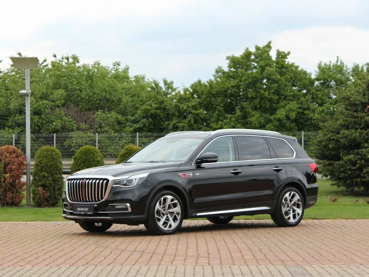 Купить новый Hongqi HS7 I 3.0 AT (337 л.с.) 4WD бензин автомат в Краснодаре: чёрный Хончи хс7 I ...