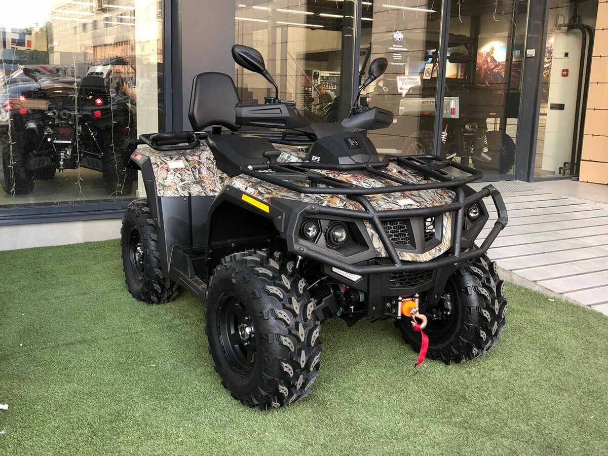 Купить новый Hisun Tactic 750 инжектор Вариатор в Москве: серебристый ...