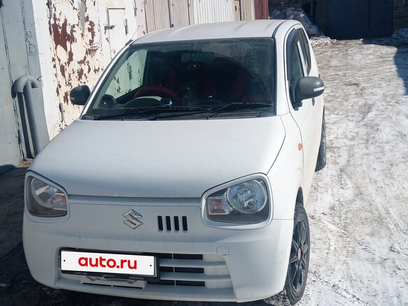 Купить б/у Suzuki Alto VIII (HA36) 0.7 AMT (49 л.с.) бензин робот во Владивостоке: белый Сузуки ...