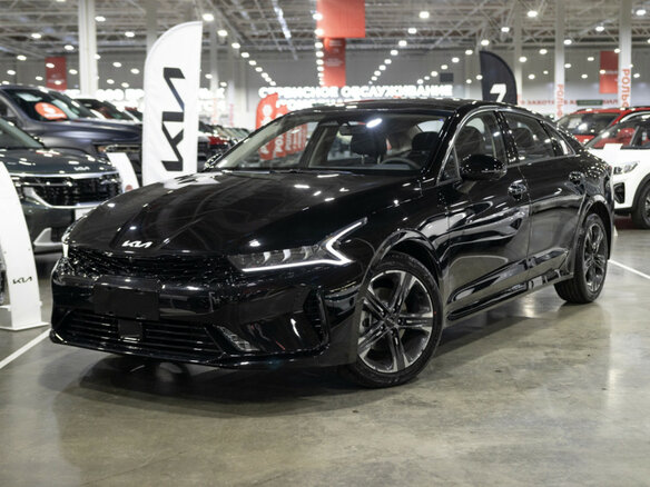 Купить новый Kia K5 III 2.0 AT (240 л.с.) бензин автомат в Санкт-Петербурге: чёрный Киа к5 III ...