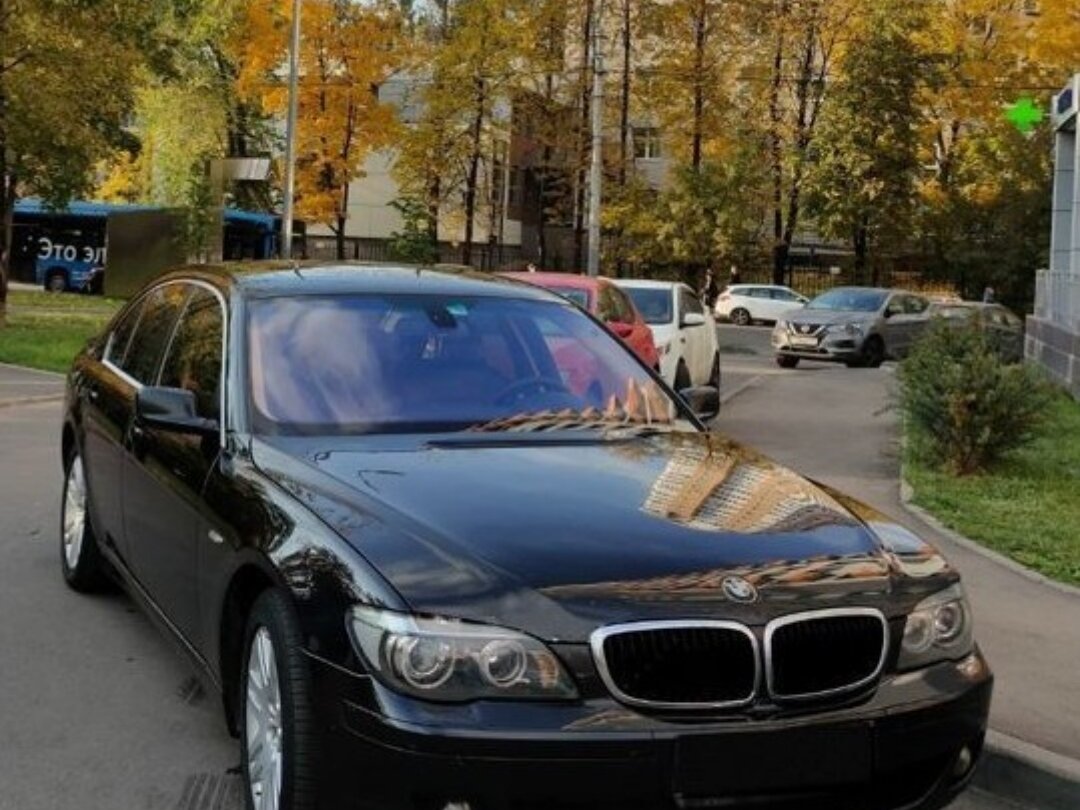 Купить б/у BMW 7 серии IV (E65/E66) Рестайлинг 740i 4.0 AT (306 л.с.) бензин автомат в Москве ...