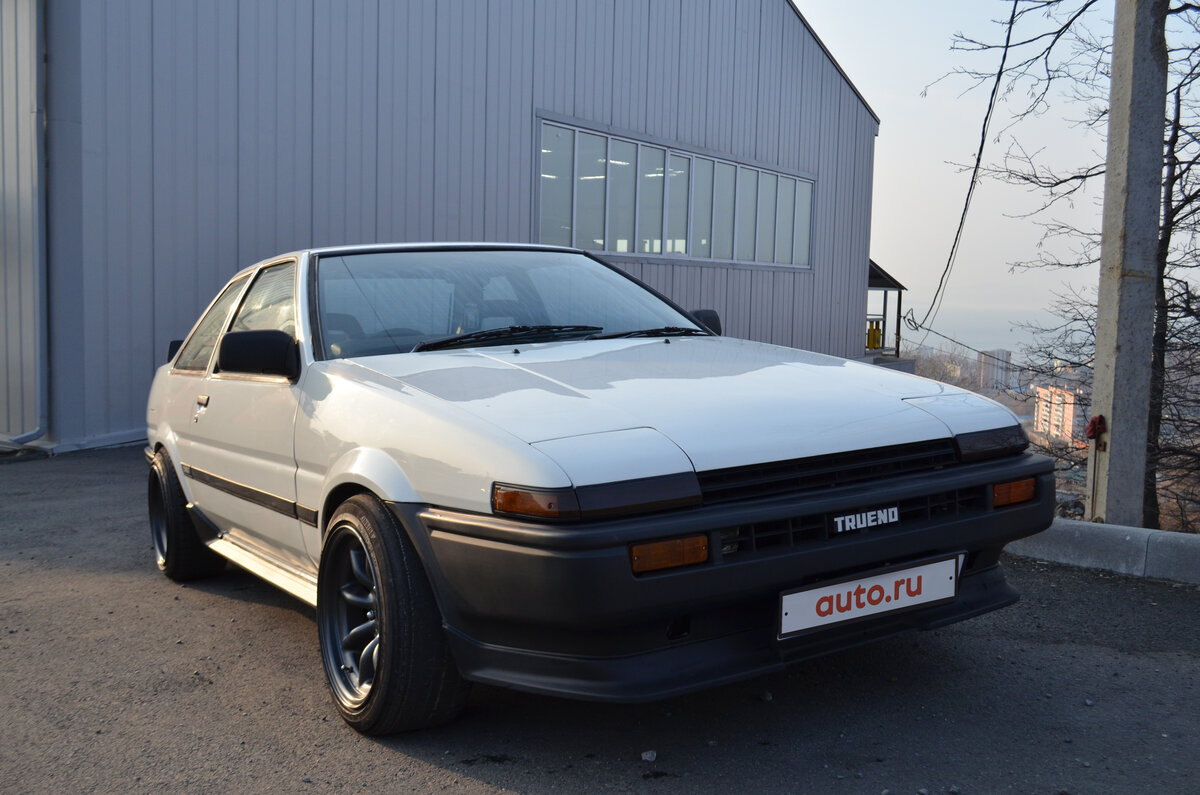 Купить б/у Toyota Sprinter Trueno IV (AE85/AE86) 1.6 MT (130 л.с.) бензин механика во ...