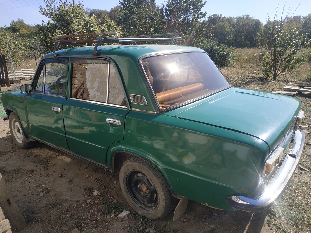 Купить б/у Lada (ВАЗ) 2101 1970-1988 1.2 MT (59 л.с.) бензин механика в Краснодаре: зелёный Лада ...