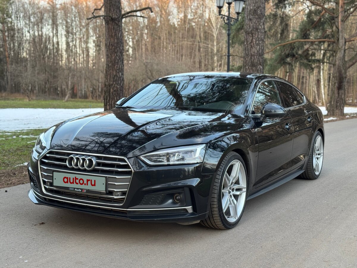 Купить б/у Audi A5 II (F5) 2.0 AMT (190 л.с.) бензин робот в Москве ...