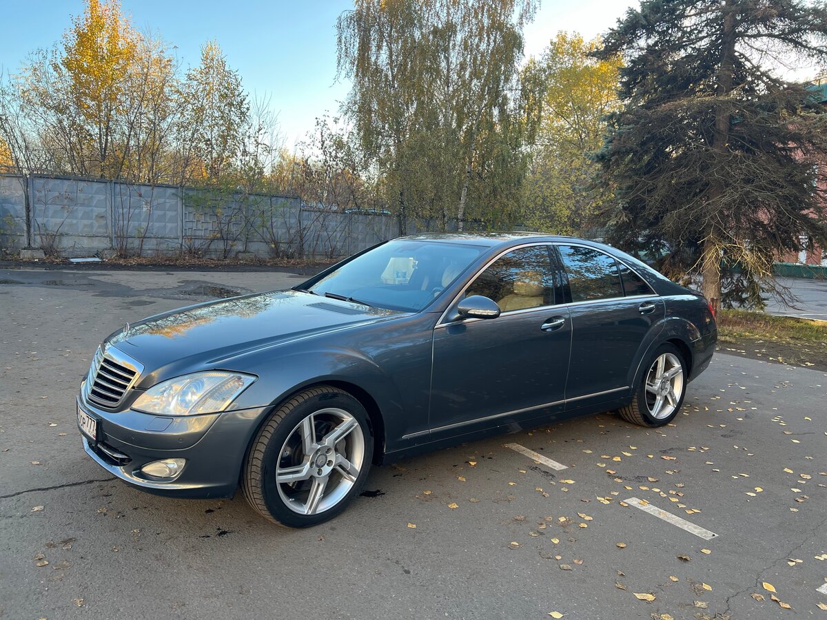 Купить б/у Mercedes-Benz S-Класс V (W221) 500 5.5 AT (388 л.с.) 4WD бензин автомат в Москве ...