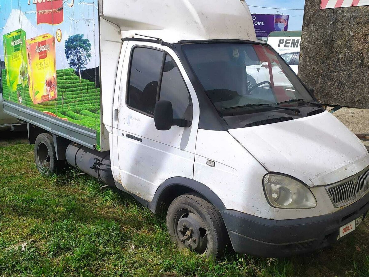 Купить б/у ГАЗ ГАЗель (3302) бензин-газ механика в Краснодаре: белый фургон для торговли 2003 ...