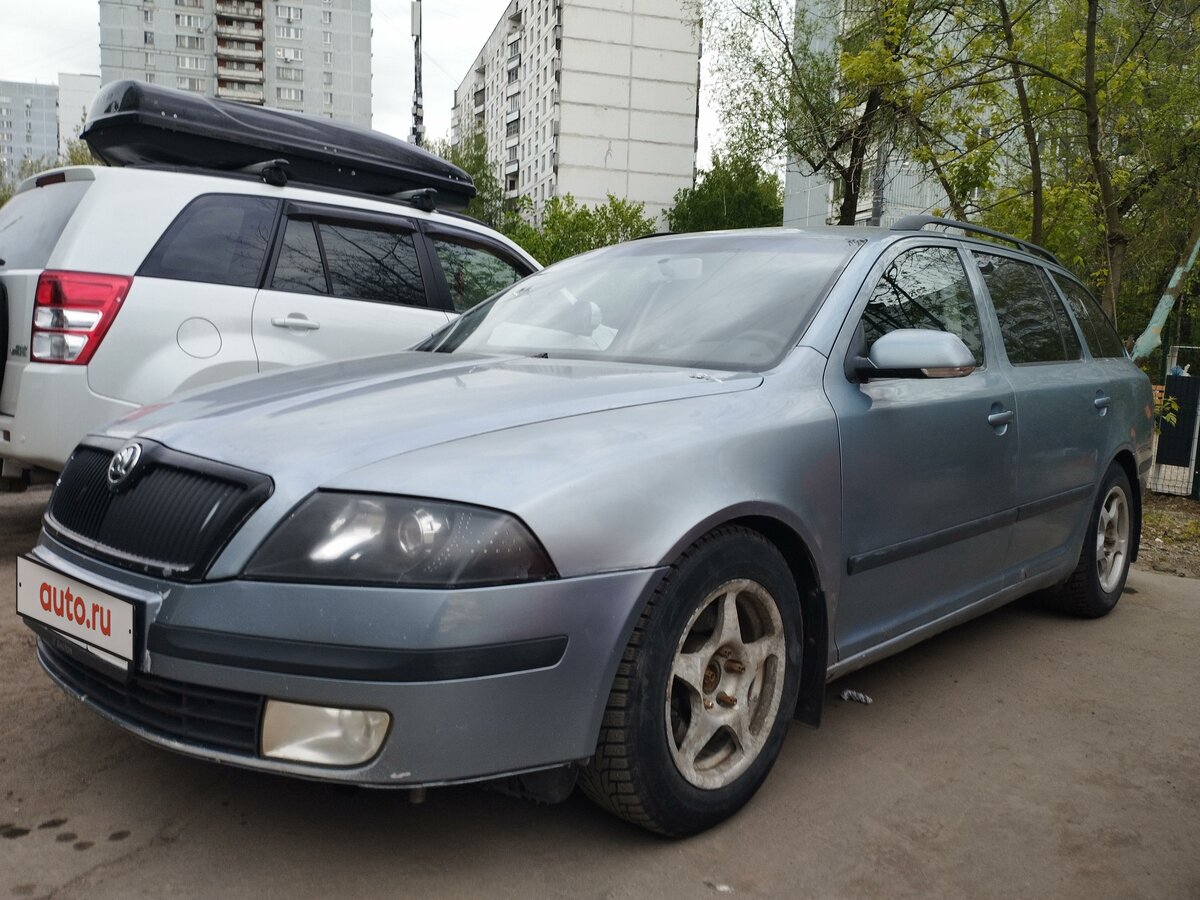 Купить б/у Skoda Octavia II (A5) 2.0d AMT (140 л.с.) дизель робот в ...
