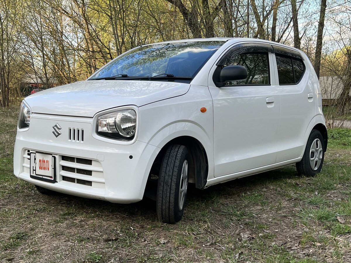 Купить б/у Suzuki Alto VIII (HA36) 0.7 CVT (52 л.с.) 4WD бензин вариатор в Москве: белый Сузуки ...