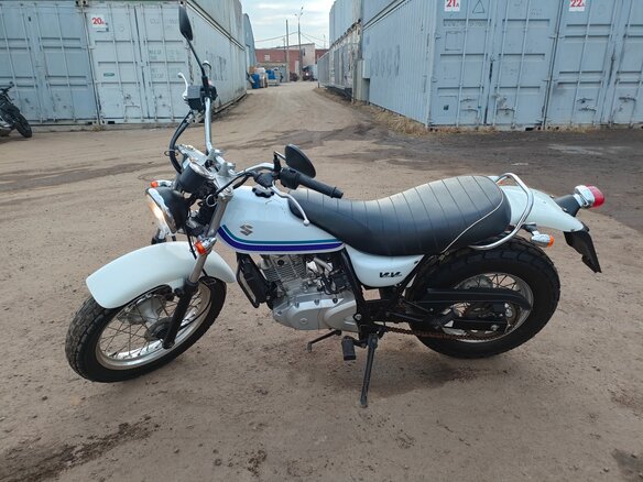 Купить б/у Suzuki RV 200 VanVan инжектор в Бородине: белый мотоцикл ...