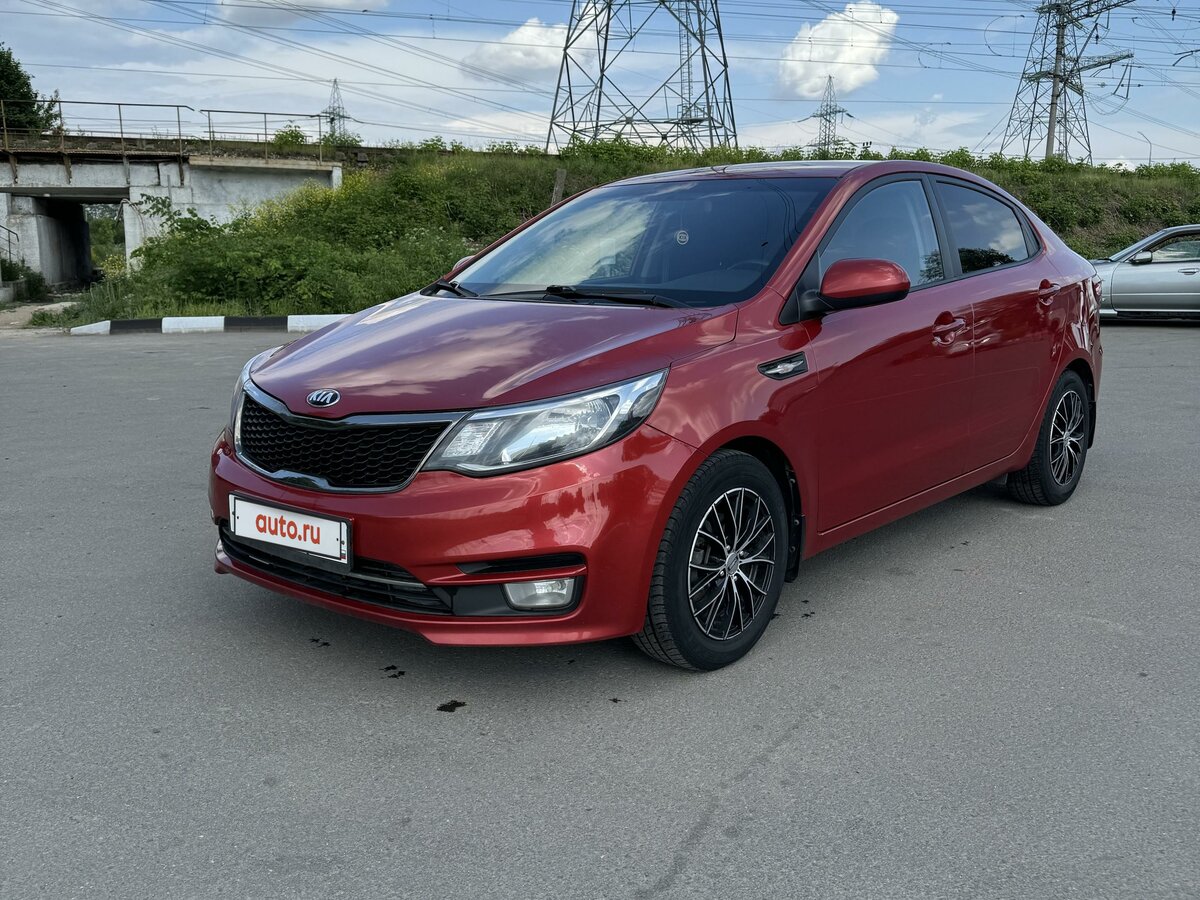 Купить б/у Kia Rio III Рестайлинг 1.6 AT (123 л.с.) бензин автомат в ...