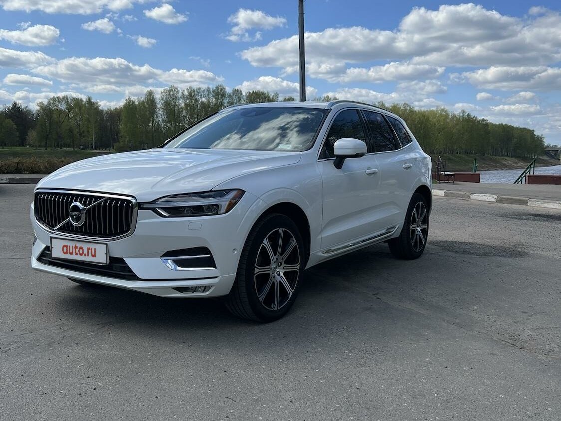 Купить б/у Volvo XC60 II 2.0 AT (320 л.с.) 4WD бензин автомат в Полоцке: белый Вольво XC60 II ...