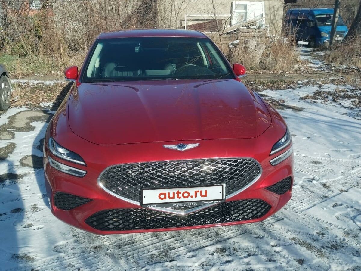 Купить б/у Genesis G70 I Рестайлинг 2.0 AT (197 л.с.) 4WD бензин ...