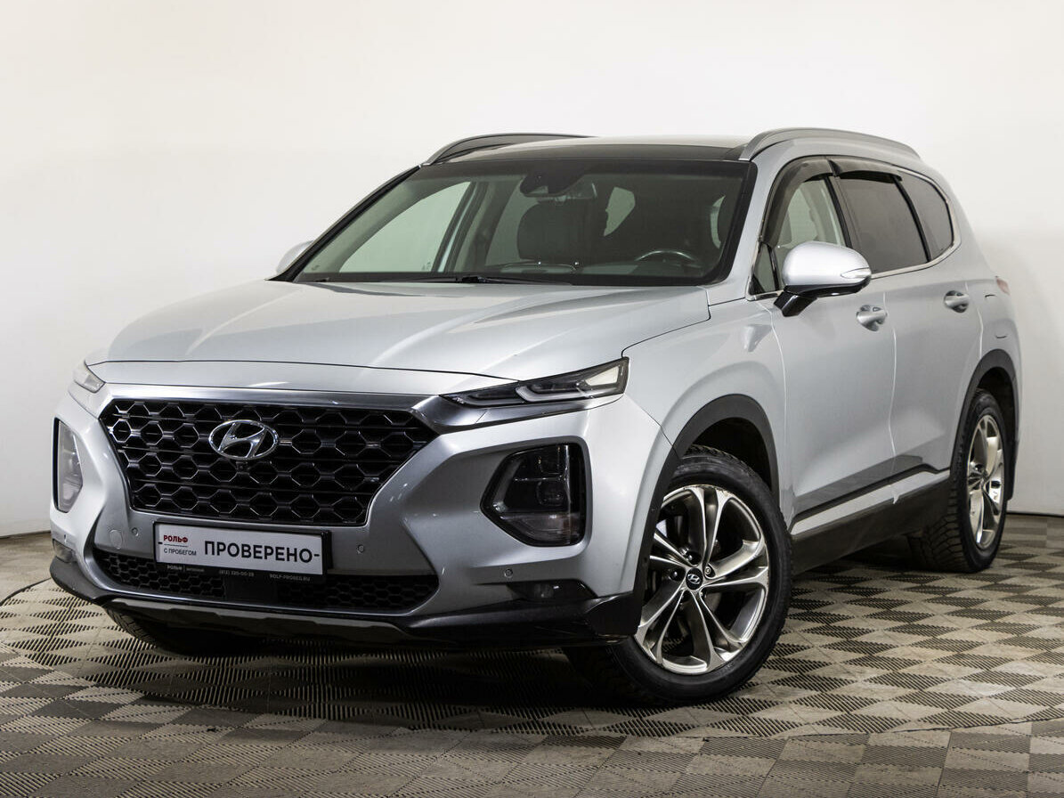 Купить б/у Hyundai Santa Fe IV 2.2d AT (200 л.с.) 4WD дизель автомат в ...