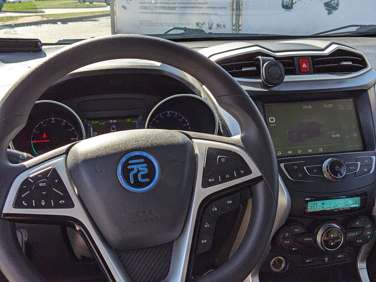 Купить б/у BYD Yuan I Рестайлинг (EV) EV360 Electro AT (160 кВт) электро автомат в Витебске ...