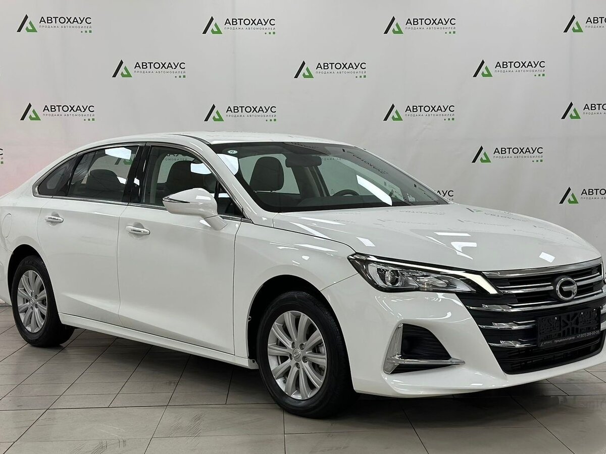 Купить б/у GAC Trumpchi GA6 2019-2023 1.5 AT (169 л.с.) бензин автомат в Нижнем Новгороде: белый ...