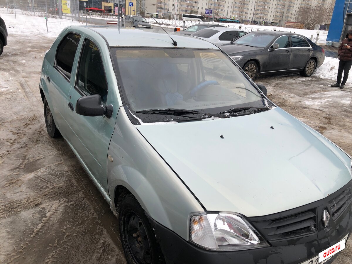 Купить б/у Renault Logan I 1.4 MT (75 л.с.) бензин механика в Казани ...