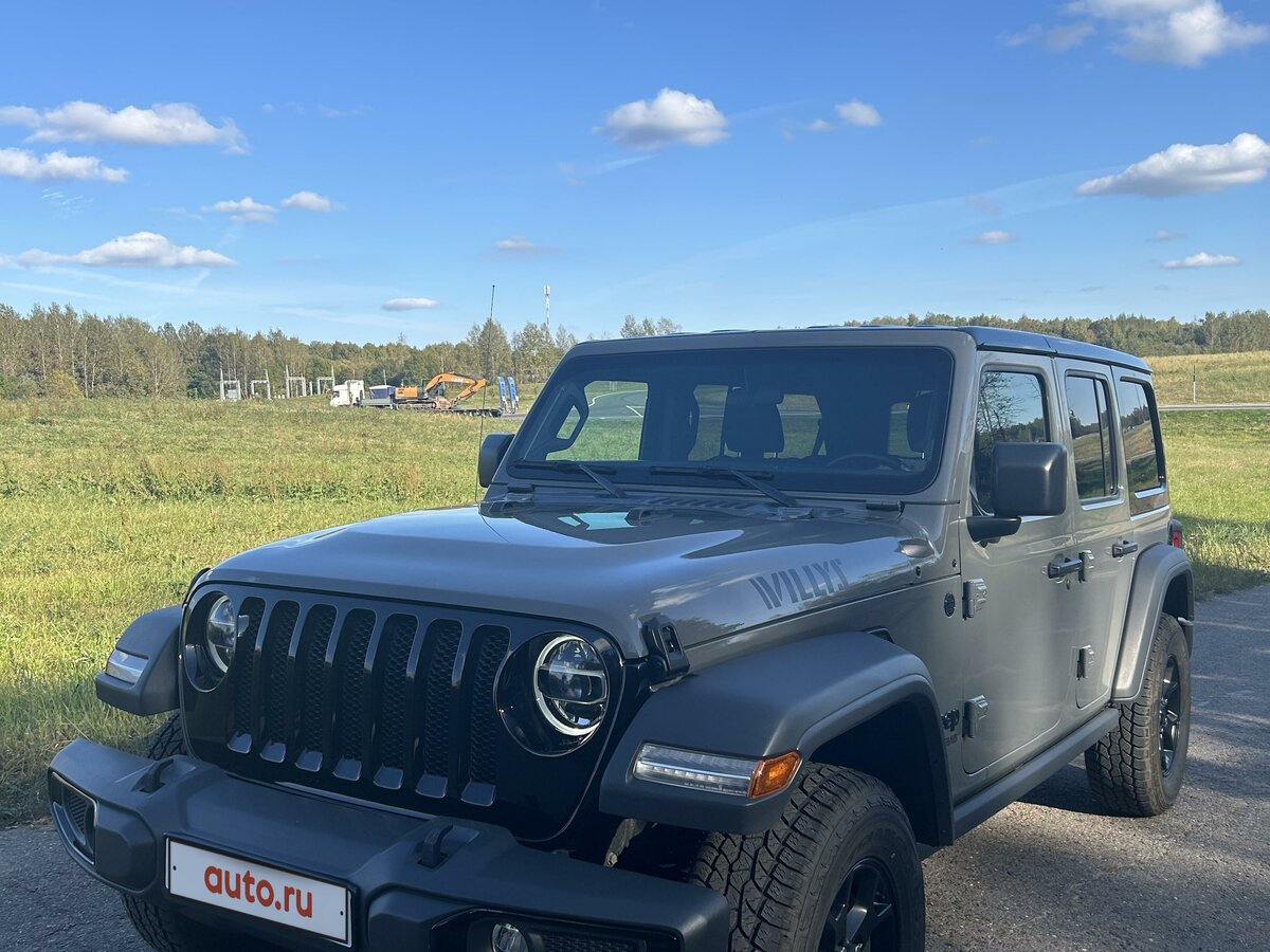 Купить б/у Jeep Wrangler IV (JL) 2.0 AT (272 л.с.) 4WD бензин автомат в ...