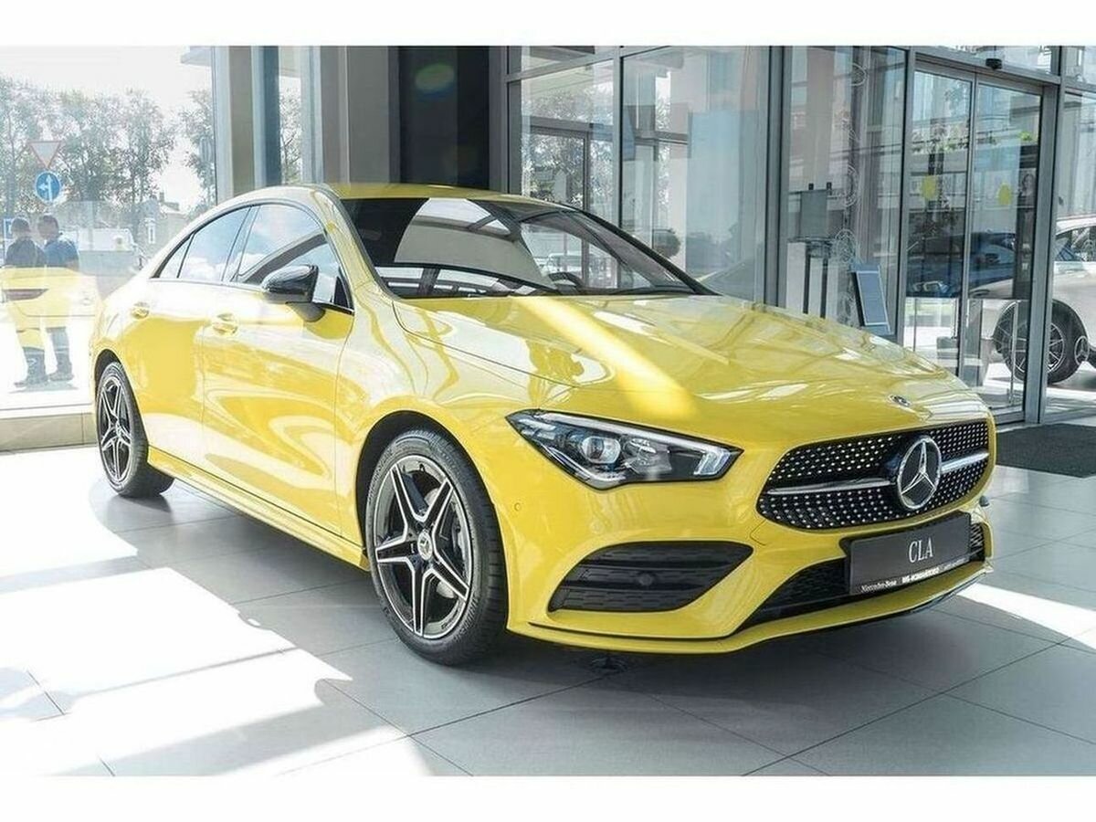 Купить новый Mercedes-Benz CLA II (C118, X118) 200 1.3 AMT (150 л.с.) бензин робот в Москве ...
