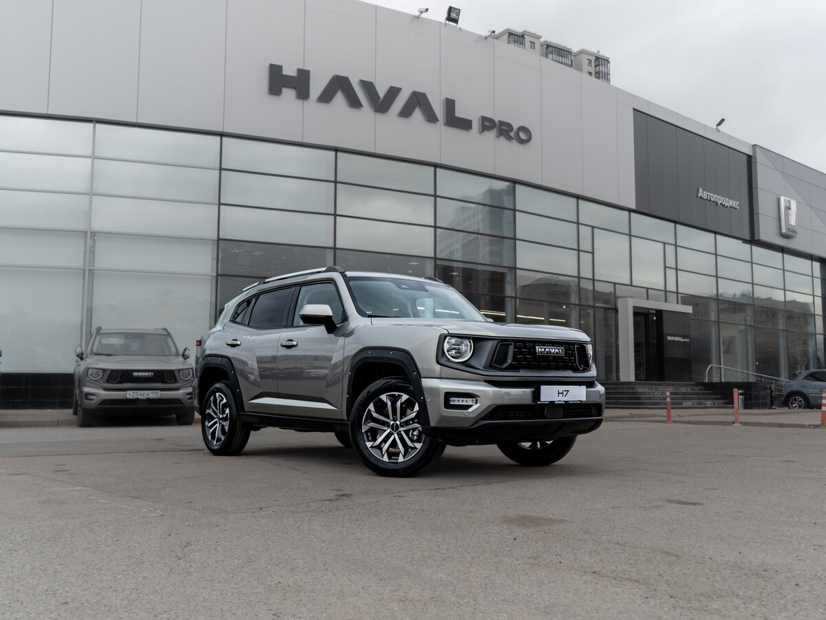 Купить новый Haval H7 I 2.0 AMT (192 л.с.) 4WD бензин робот в Санкт-Петербурге: серый Хавэйл ...