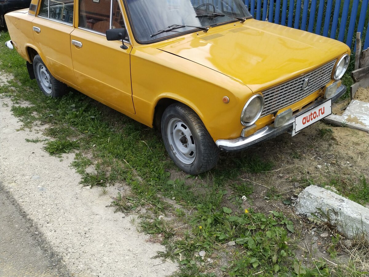 Купить б/у Lada (ВАЗ) 2101 1970-1988 1.2 MT (64 л.с.) бензин механика в Цильне: оранжевый Лада ...