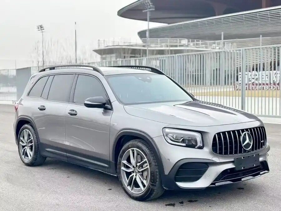 Купить б/у Mercedes-Benz GLB AMG I (X247) 35 AMG 2.0 AMT (306 л.с.) 4WD бензин робот во ...