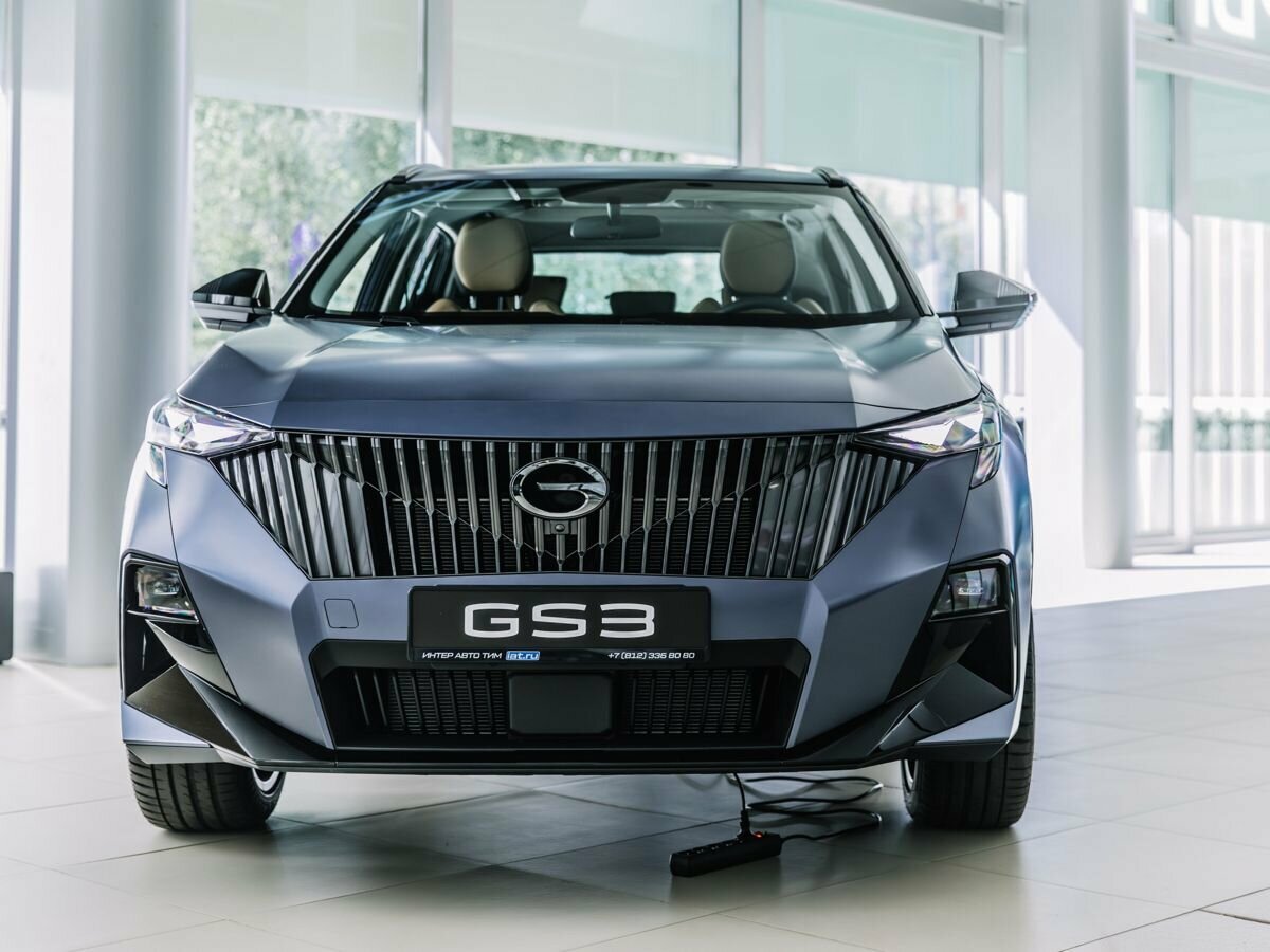 Купить новый GAC GS3 2024-2025 1.5 AMT (170 л.с.) бензин робот в Санкт-Петербурге: серый ГАК ГС3 ...