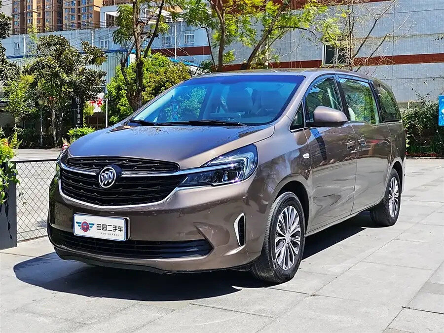Купить б/у Buick GL8 III Рестайлинг 2.0 AT (237 л.с.) бензин автомат во Владивостоке: коричневый ...