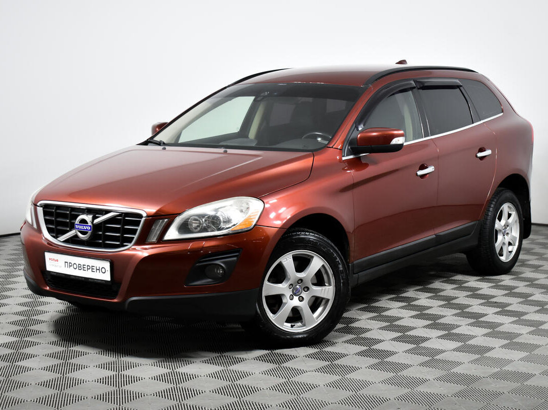 Купить б/у Volvo XC60 I 2.4d AT (185 л.с.) 4WD дизель автомат в Москве: красный Вольво XC60 I ...