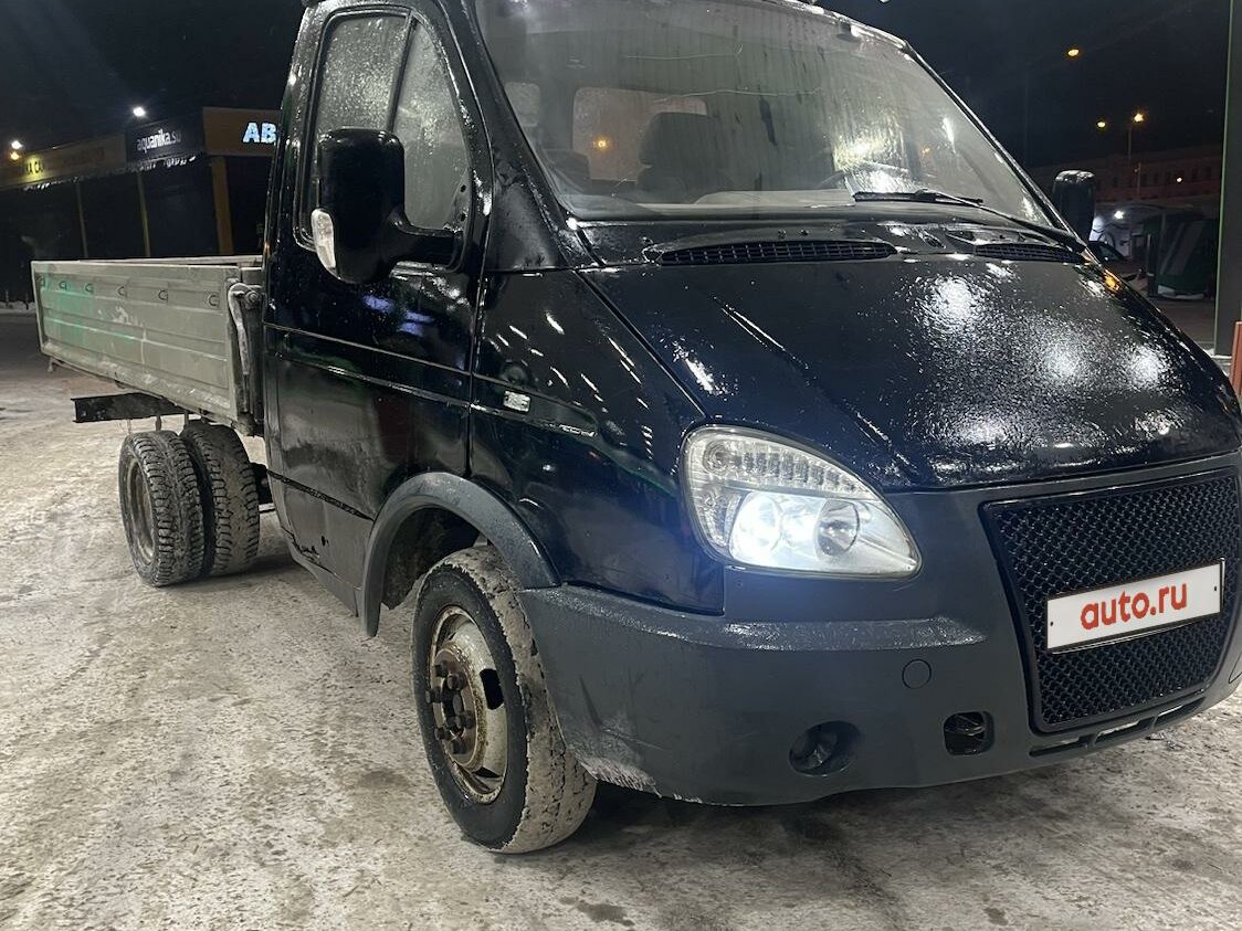 Купить б/у ГАЗ ГАЗель (3302) бензин механика в Екатеринбурге: чёрный бортовой грузовик 2003 года ...