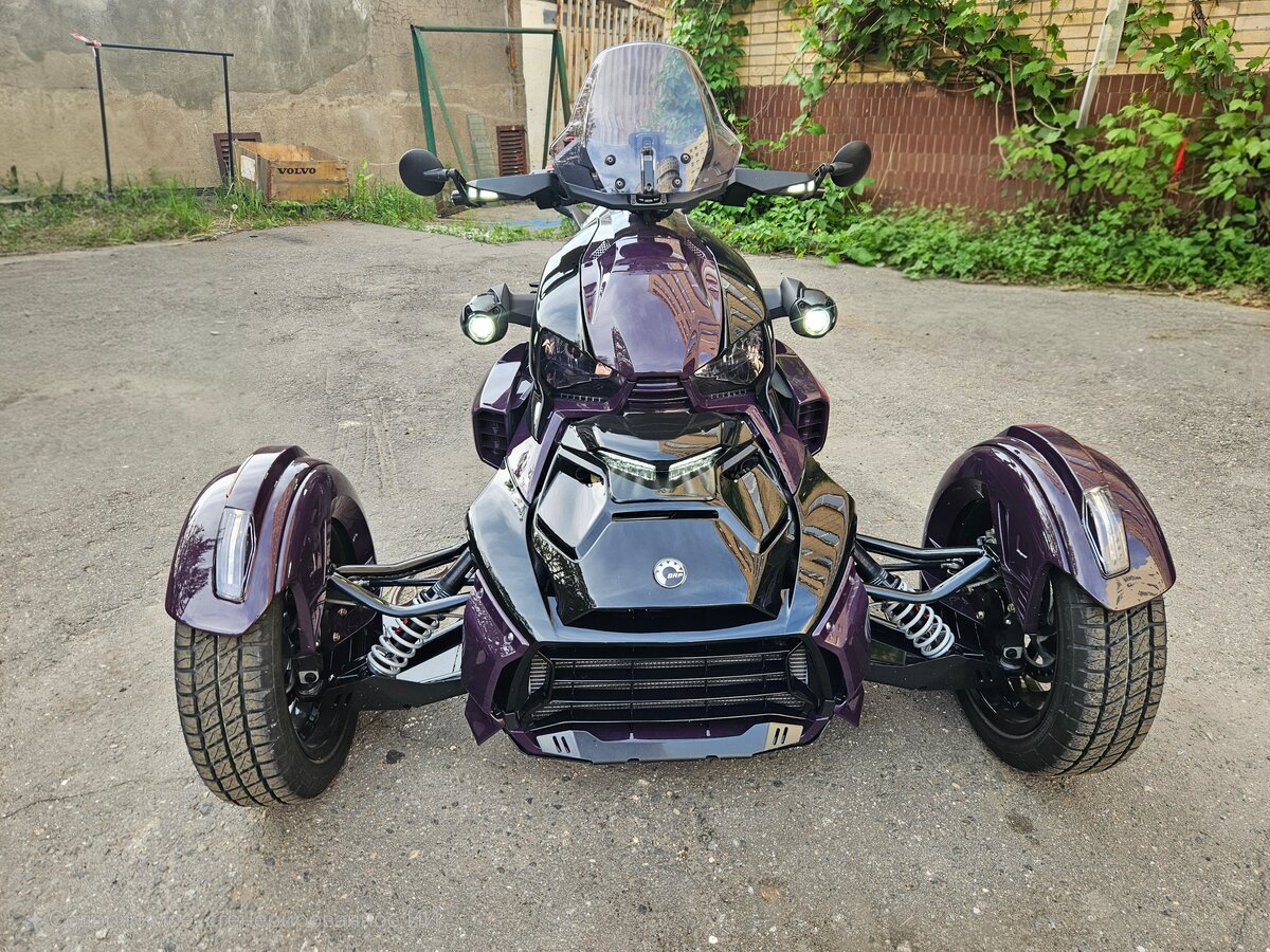 Купить б/у BRP Can-Am Ryker инжектор Вариатор в Москве: фиолетовый трицикл 2019 года по цене 1 ...
