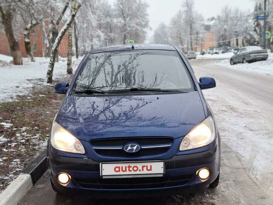 Купить б/у Hyundai Getz I Рестайлинг 1.4 MT (97 л.с.) бензин механика в ...