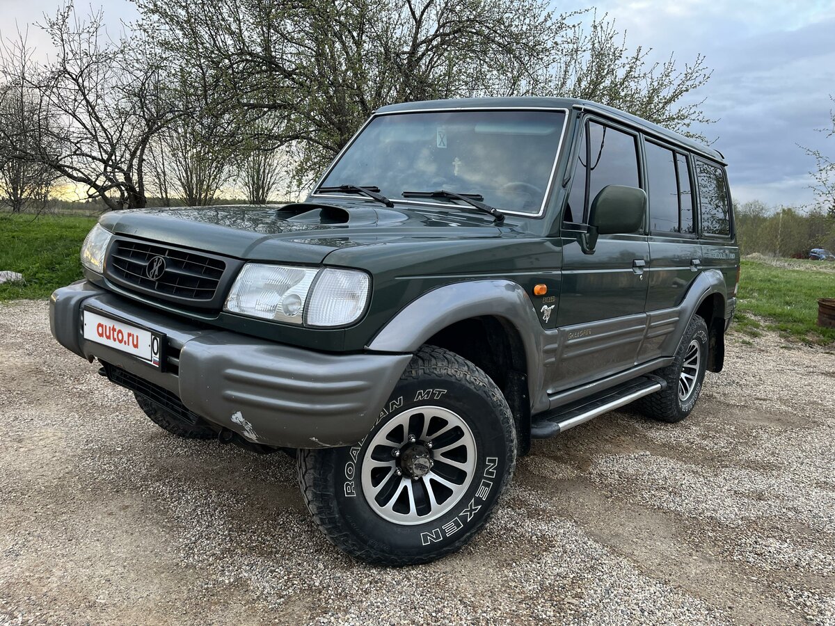 Купить б/у Hyundai Galloper II 2.5d MT (99 л.с.) 4WD дизель механика в ...