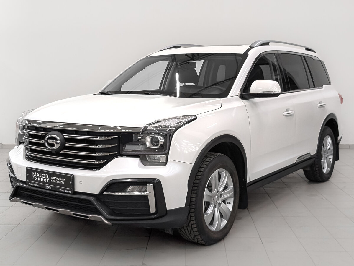 Купить б/у GAC GS8 I 2.0 AT (190 л.с.) бензин автомат в Москве: белый ГАК ГС8 I внедорожник 5 ...