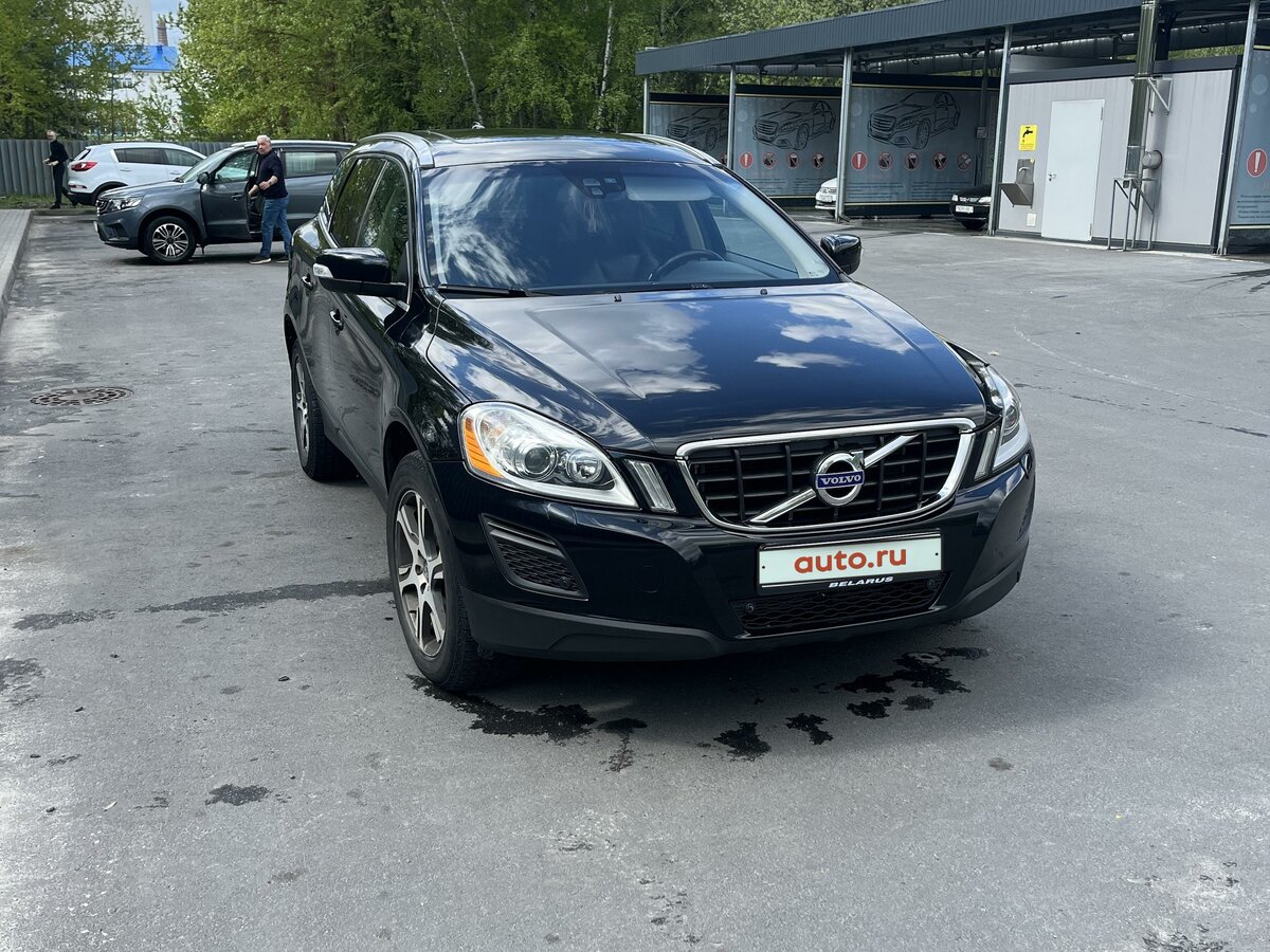 Купить б/у Volvo XC60 I 2.4d AT (215 л.с.) 4WD дизель автомат в Гомеле: чёрный Вольво XC60 I ...