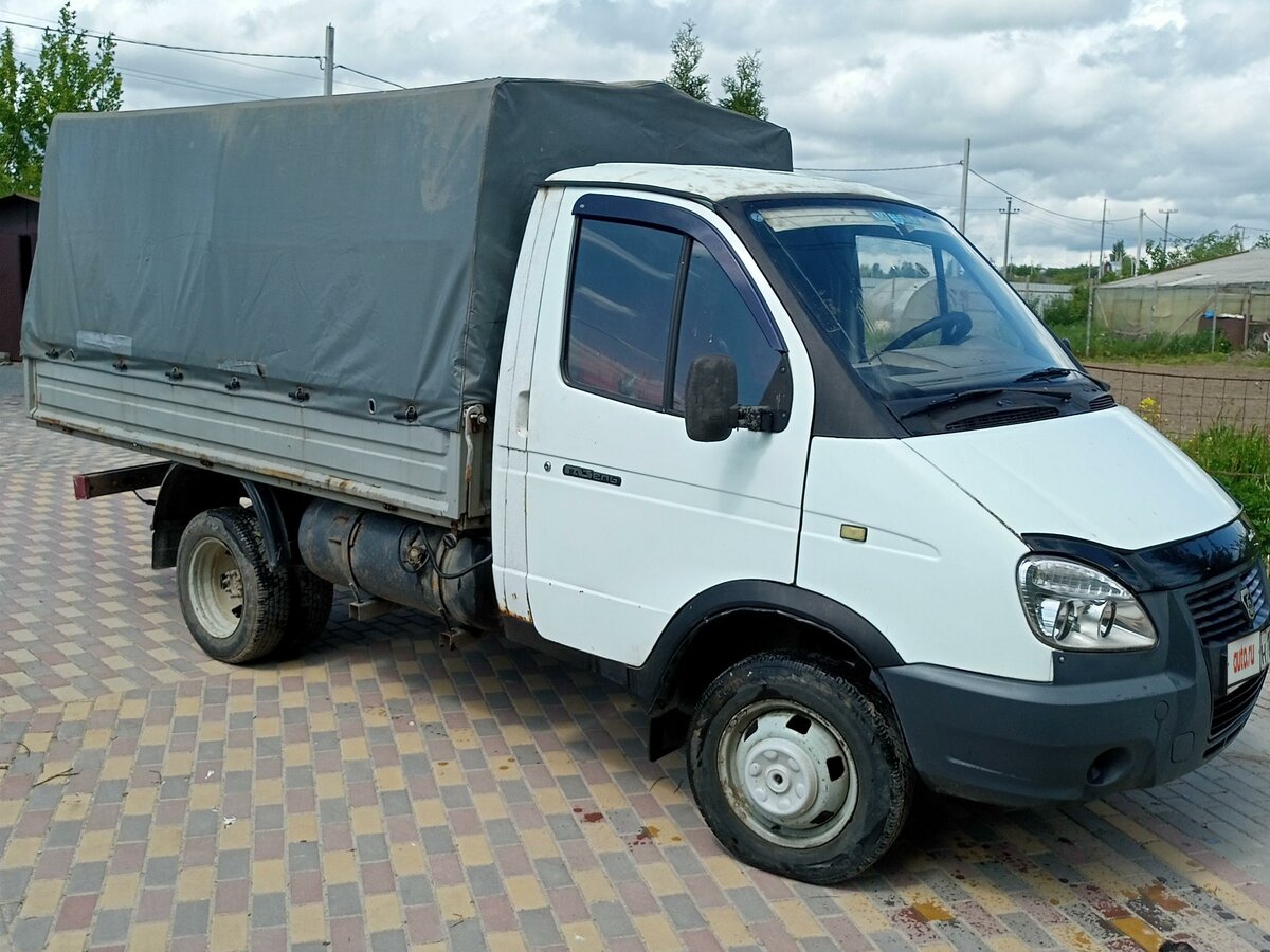 Купить б/у ГАЗ ГАЗель (3302) бензин механика в Туле: белый тент 2004 ...