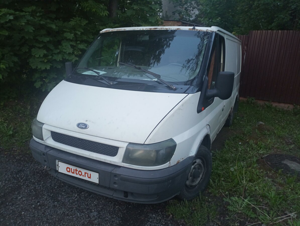 Купить б/у Ford Transit дизель механика в Москве: белый микроавтобус ...